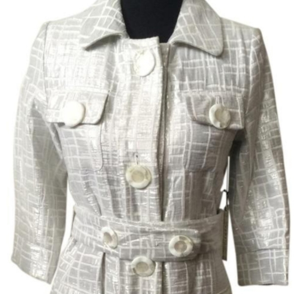 Vertigo Paris | Jackets & Coats | Linen Spring Coat | Poshmark